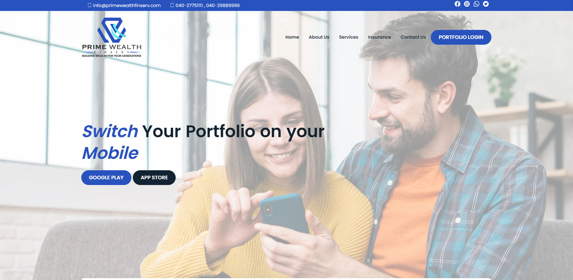 Build Financial website | Create Logo and Template | Make Web Page
